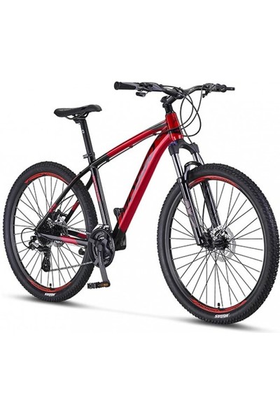 27.5j Mosso Racelıne Dağ Bisikleti - Kırmızı Siyah - 41