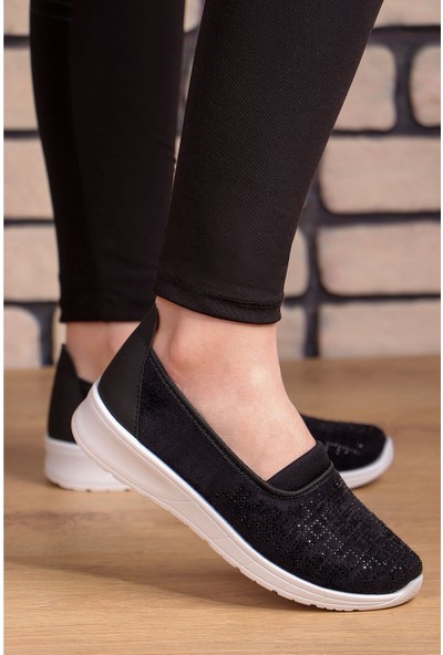 Polaris Anatomik Bağcıksız Günlük Kadın Babet Ayakkabı 2renk