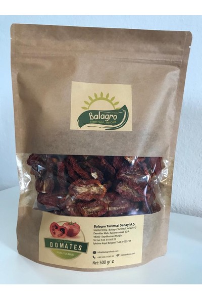 Balagro Doğal Kurutulmuş Domates