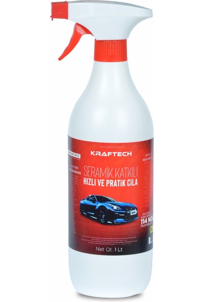 Kraftech Seramik Katkılı Hızlı ve Pratik Cila Kraftech Seramik Katkılı Hızlı ve Pratik Cila