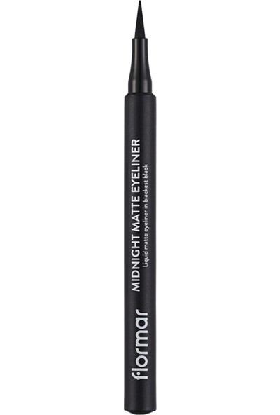 Flormar Midnight Matte Eyeliner Siyah Eyeliner Flormar Midnight Matte Eyeliner Siyah Eyeliner