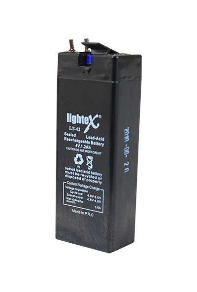 Lightex Akü 4 Volt 1.2 Amper Lıghtex Lt-42 * Lt-42n ( 35 X 22 X 64 Mm ) Lightex Akü 4 Volt 1.2 Amper Lıghtex Lt-42 * Lt-42n ( 35 X 22 X 64 Mm )