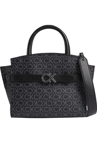 Calvin Klein K60K608875 Siyah Kadın Tote Çanta Calvin Klein K60K608875 Siyah Kadın Tote Çanta