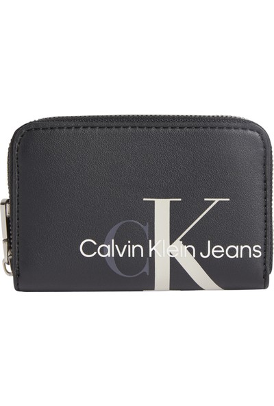 Calvin Klein K60K608960 Siyah Kadın Cüzdan