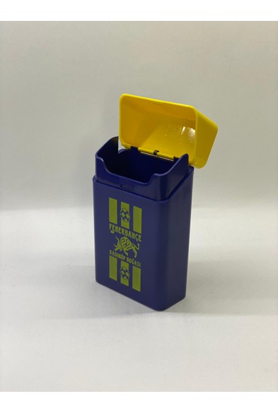Ocb Fenerbahçe Plastik Taraftar Sigara Tabakası Kalın Sigara Tabakası 5X9X2.5 cm Ölçü