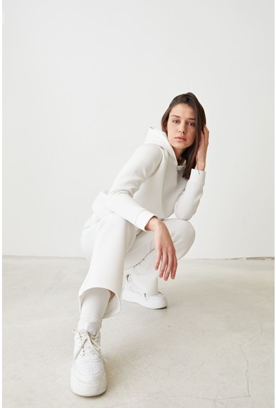 Lime Moda Dalgıç Ikili Takım-Ekru Lime Moda Dalgıç Ikili Takım-Ekru