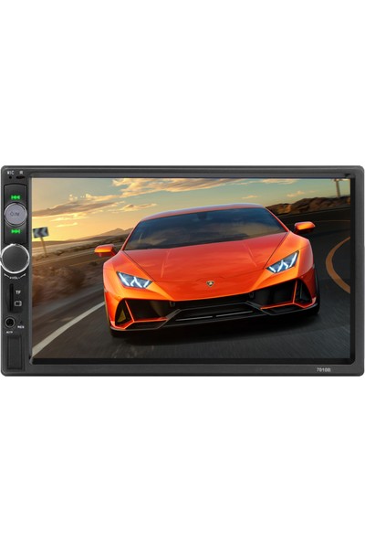 7 Inç Bt/usb/sd/double Oto Teyp Double Oto Teyp 4 x 50W Kumandalı Klasör Seçme Çoklu Dil Seçenekli