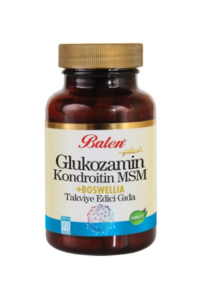 Balen Glukosamin Kondroitin Msm Boswelia (Akgünlük) 1200 Mg* 120 Tablet Balen Glukosamin Kondroitin Msm Boswelia (Akgünlük) 1200 Mg* 120 Tablet