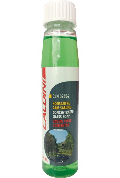 Caldini 35 ml Konsantre Cam Sabunu Caldini 35 ml Konsantre Cam Sabunu