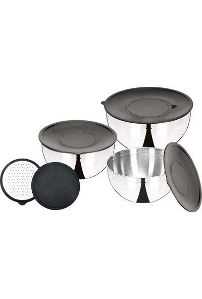 Aryıldız Karıştırma Kabı Çok Amaçlı (16-20-24 Cm) 9 Parça Aryıldız Karıştırma Kabı Çok Amaçlı (16-20-24 Cm) 9 Parça