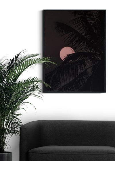 Posterist Dolunay Çerçeveli Duvar Tablo Posterist Dolunay Çerçeveli Duvar Tablo