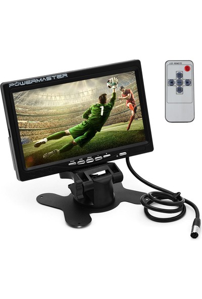 Powermaster PM-15487 7 Dijital Monitör 2 Kanal Powermaster PM-15487 7 Dijital Monitör 2 Kanal
