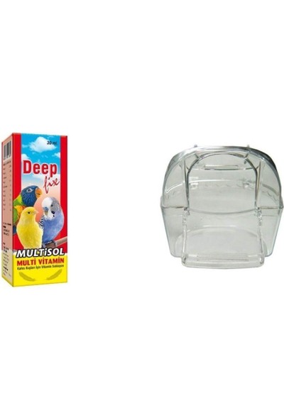 Oripet Kuşlar Için Yemlik ve Vitamin Seti Oripet Kuşlar Için Yemlik ve Vitamin Seti