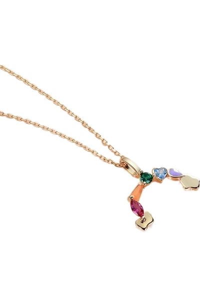 None Gökkuşağı Kolye (Yurt Dışından)
