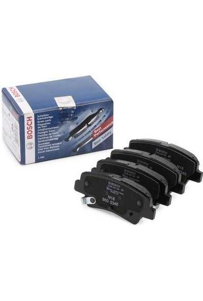 Bosch Hyundai I30 Arka Fren Balata Takımı 2011-2016 Bosch Hyundai I30 Arka Fren Balata Takımı 2011-2016