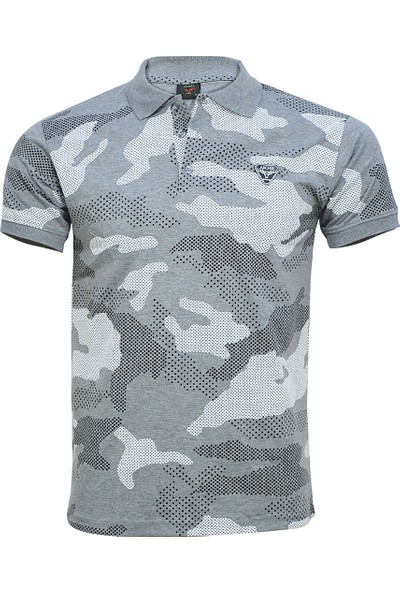 Archercamp Kamuflaj Desen Yakali Tshirt Archercamp Kamuflaj Desen Yakali Tshirt