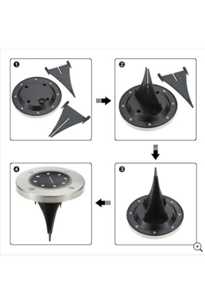 Mobee Kullanımı Kolay Bahçe Yere Saplamalı Solar Lamba 8 Li Set Mobee Kullanımı Kolay Bahçe Yere Saplamalı Solar Lamba 8 Li Set