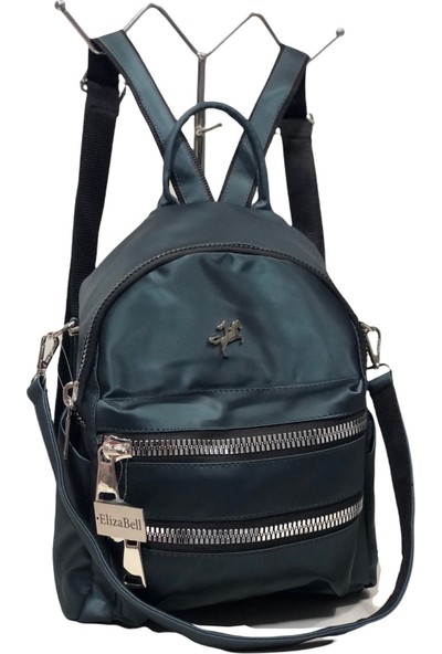 Petrol Bayan Sırt Çantası ve Kol Çanta Askılı Impertex Kumaş Gri Renk Petrol Bayan Sırt Çantası ve Kol Çanta Askılı Impertex Kumaş Gri Renk