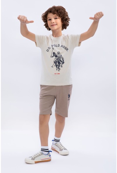 U.S. Polo Assn. Erkek Garson Bermuda Takımı Bej U.S. Polo Assn. Erkek Garson Bermuda Takımı Bej