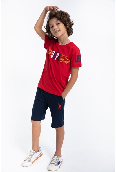 U.S. Polo Assn. Erkek Garson Bermuda Takımı Kırmızı U.S. Polo Assn. Erkek Garson Bermuda Takımı Kırmızı