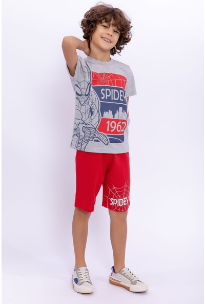 Spider Man Spidey Grimelanj Erkek Çocuk Bermuda Takım