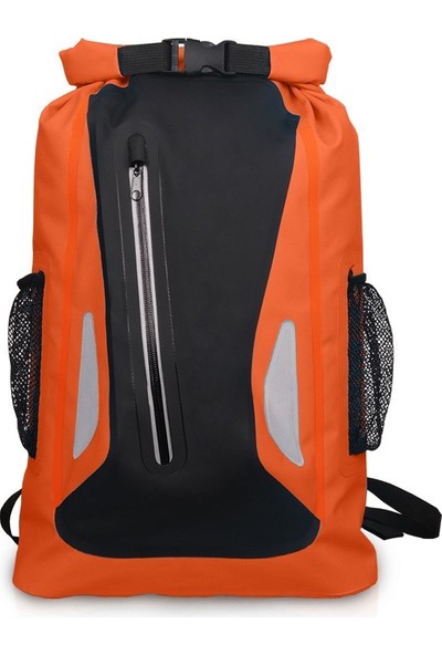 Real Me Yansıtıcı Kayışlı Su Geçirmez Çok Amaçlı Sırt Çantası - 25L (Yurt Dışından)