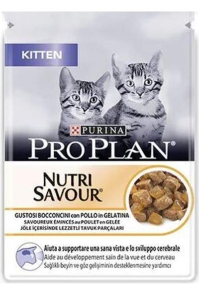 Proplan Nutrı Savour Junıor Cat Tavuklu 85 G Proplan Nutrı Savour Junıor Cat Tavuklu 85 G
