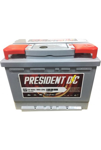 President 60 Ah Akü Ako Petlas Üretimi President 60 Ah Akü Ako Petlas Üretimi