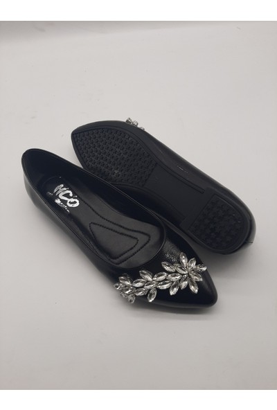 Shoes Yeni Sezon Rugan Taşlı Babetimiz