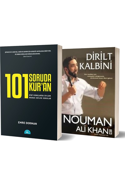 101 Soruda Kur’an - Dirilt Kalbini 2 Kitap Set 101 Soruda Kur’an - Dirilt Kalbini 2 Kitap Set