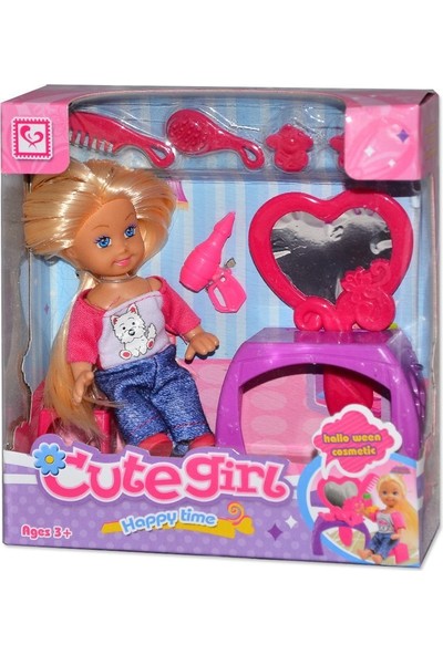 K899-21 Can, Cute Girl ve Makyaj Masası / +3 Yaş K899-21 Can, Cute Girl ve Makyaj Masası / +3 Yaş