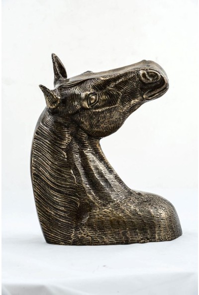 Mikail AVM El Işlemeli Zamak Duvara Asmalı At Büstü Mikail AVM El Işlemeli Zamak Duvara Asmalı At Büstü