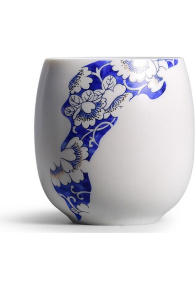 1 Adet Çin Seramik Çay Kupası Beyaz Porselen Kung Fu Bardaklar Kolu ile Drinkware Şarap Kahve Kupa Teacup Toptan | Teacups 1 Adet Çin Seramik Çay Kupası Beyaz Porselen Kung Fu Bardaklar Kolu ile Drinkware Şarap Kahve Kupa Teacup Toptan | Teacups