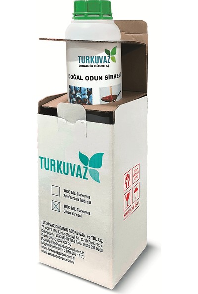 Turkuvaz 1 Lt. Doğal Odun Sirkesi Wood Vinegar