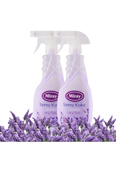 Miray Lavanta Kokulu Oda Spreyi 500 ml X2 Adet