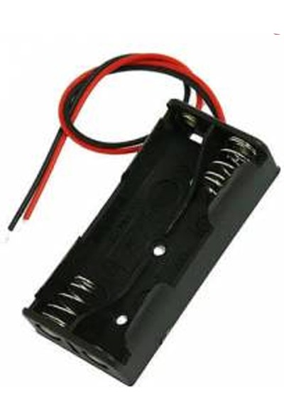 Elektromall 2'li Aa Boy Pil Yuvası - Pil Kutusu Elektromall 2'li Aa Boy Pil Yuvası - Pil Kutusu