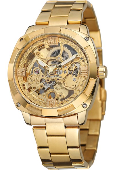 Forsining Erkek Iskelet Otomatik Sarma Mekanik Kol Saati (Yurt Dışından)