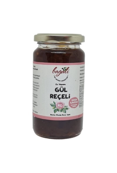 Bagali Şekersiz Gül Reçeli 300 gr