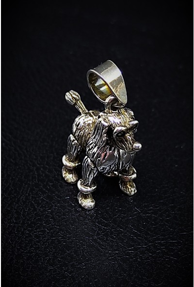 Orhan Güneş Gümüş Köpek Gümüş Kolye Ucu Oynayan Orhan Güneş Gümüş Köpek Gümüş Kolye Ucu Oynayan