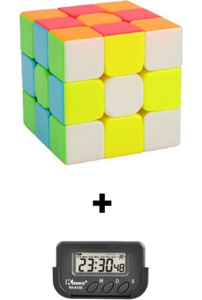 Rubik Küp Zeka Küpü Sabır Küpü + Kronometre (Yarışmaya Hazırlık Takımı)