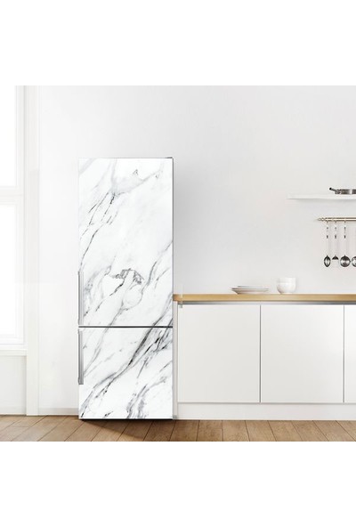 Kum Dijital Buzdolabı Desen Kaplama Folyo Sticker 0001