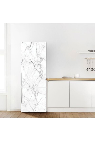 Kum Dijital Buzdolabı Desen Kaplama Folyo Sticker Etiket 0034