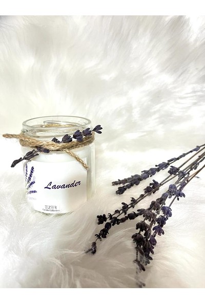 Ezer Lavanta Kokulu Dekoratif Soya Mum