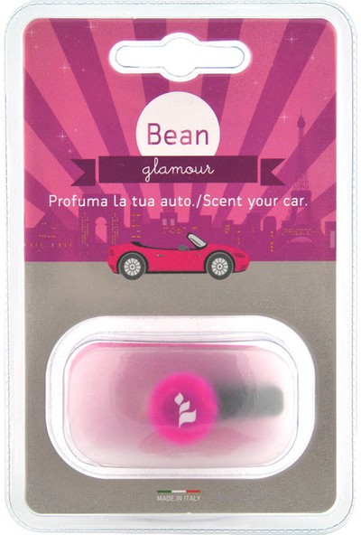 Bean Glamour - Beyaz Çiçekler ve Bourbon Vanilya Aromalı Klipsli Araç Havalandırma Kokusu Bean Glamour - Beyaz Çiçekler ve Bourbon Vanilya Aromalı Klipsli Araç Havalandırma Kokusu