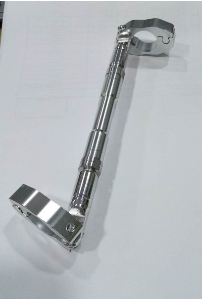 Motospartan Cnc Gidon Ara Barı Krom Vitesli Motorlar Için 29CM Motospartan Cnc Gidon Ara Barı Krom Vitesli Motorlar Için 29CM