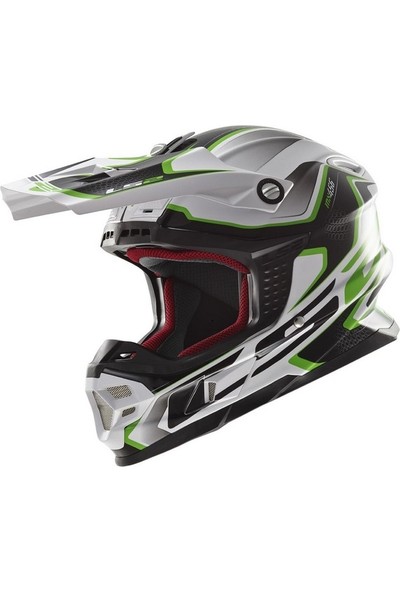 Ls2 MX456 Compass Yeşil Kask [small Beden]
