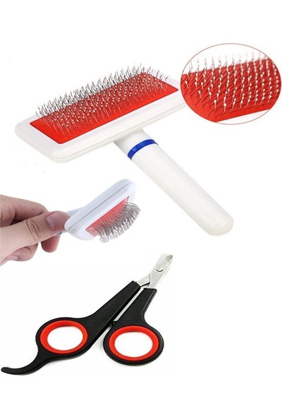 Kitchen Beauty Evcil Hayvan Bakım Tarağı Kedi Köpek Fırçası ve Tırnak Makası Kitchen Beauty Evcil Hayvan Bakım Tarağı Kedi Köpek Fırçası ve Tırnak Makası