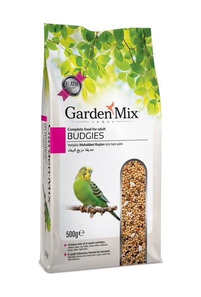 Garden Mix Platin Muhabbet Kuşu Yemi 500 gr
