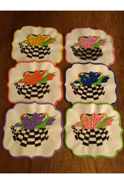 Hifa 6'lı Renkli Kokteyl Peçetesi (Beyaz Üzeri Renkli) Hifa 6'lı Renkli Kokteyl Peçetesi (Beyaz Üzeri Renkli)