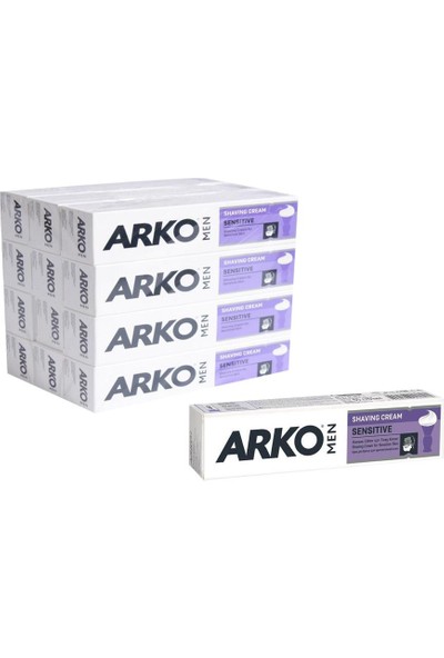 Arko Traş Kremi Hassas Ciltler 12 Adet Arko Traş Kremi Hassas Ciltler 12 Adet
